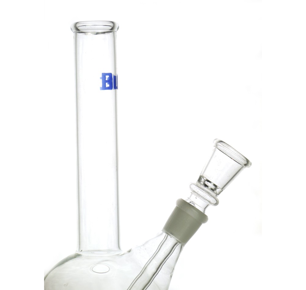 Bullet | Glas Bong mit Kugel | H:18cm Ø:22mm