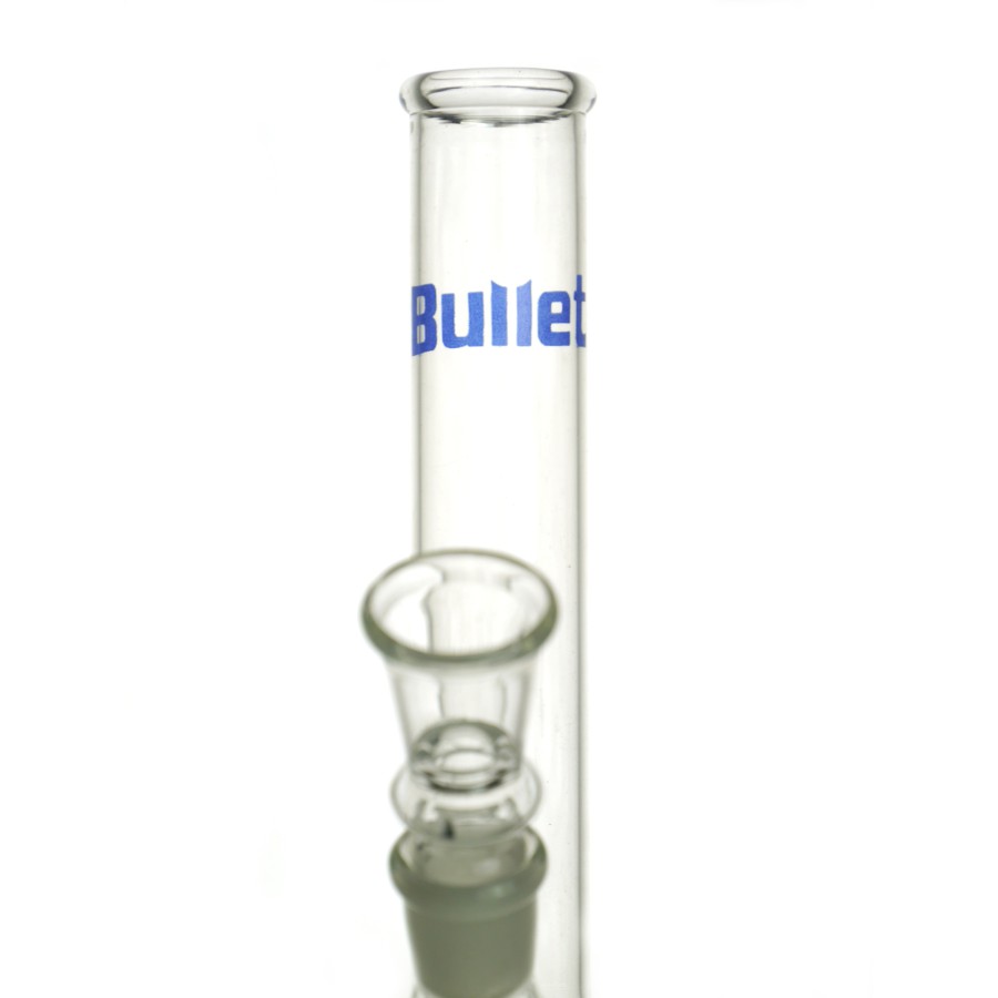 Bullet | Glas Bong mit Kugel | H:18cm Ø:22mm