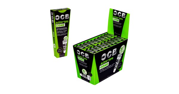 OCB Active Tips Cone 6mm / 8mm. VE20je packet 25 s